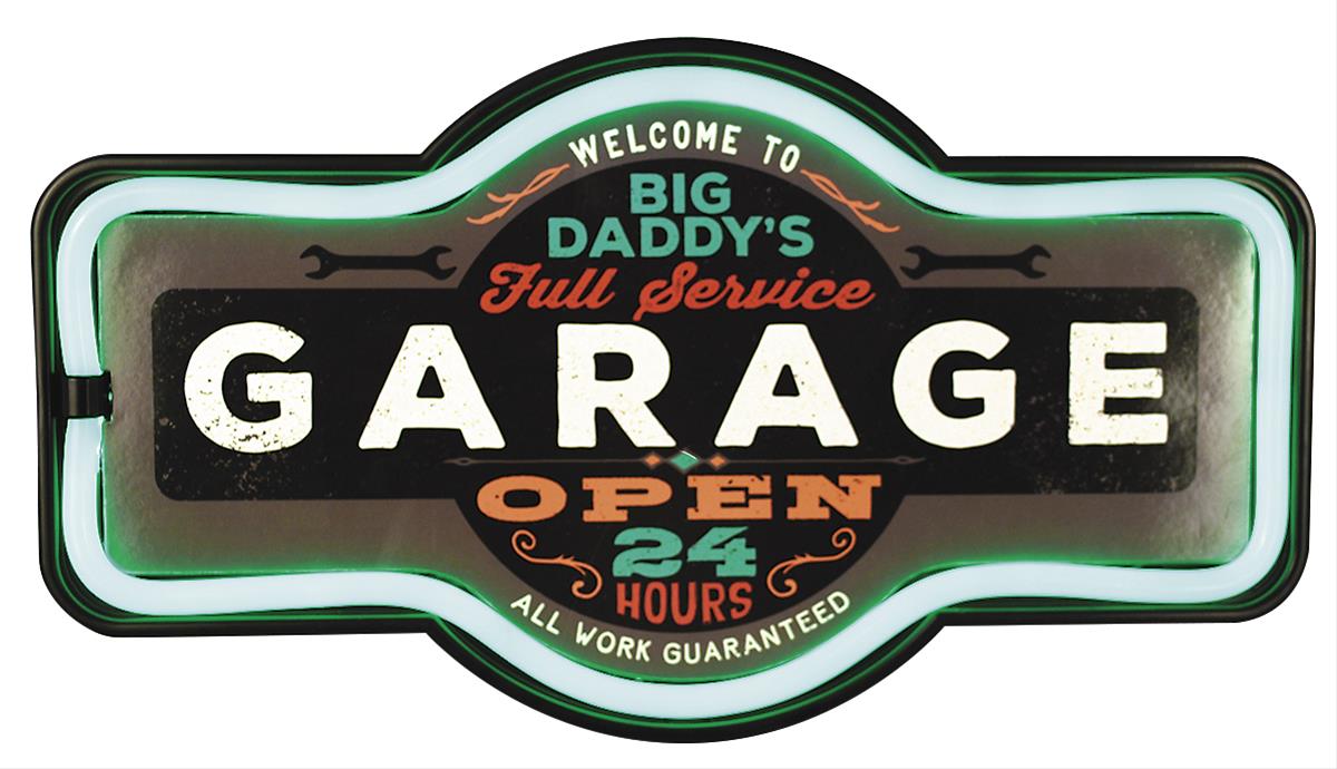 Summit Gifts 159094 Big Daddy's Garage LED Marquee Sign | Summit Racing