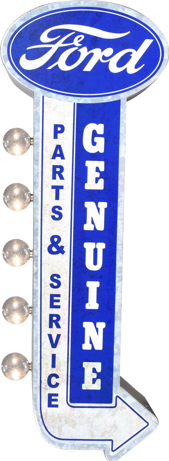 Summit Gifts 209915 Ford Genuine Parts and Service Signs | Summit Racing