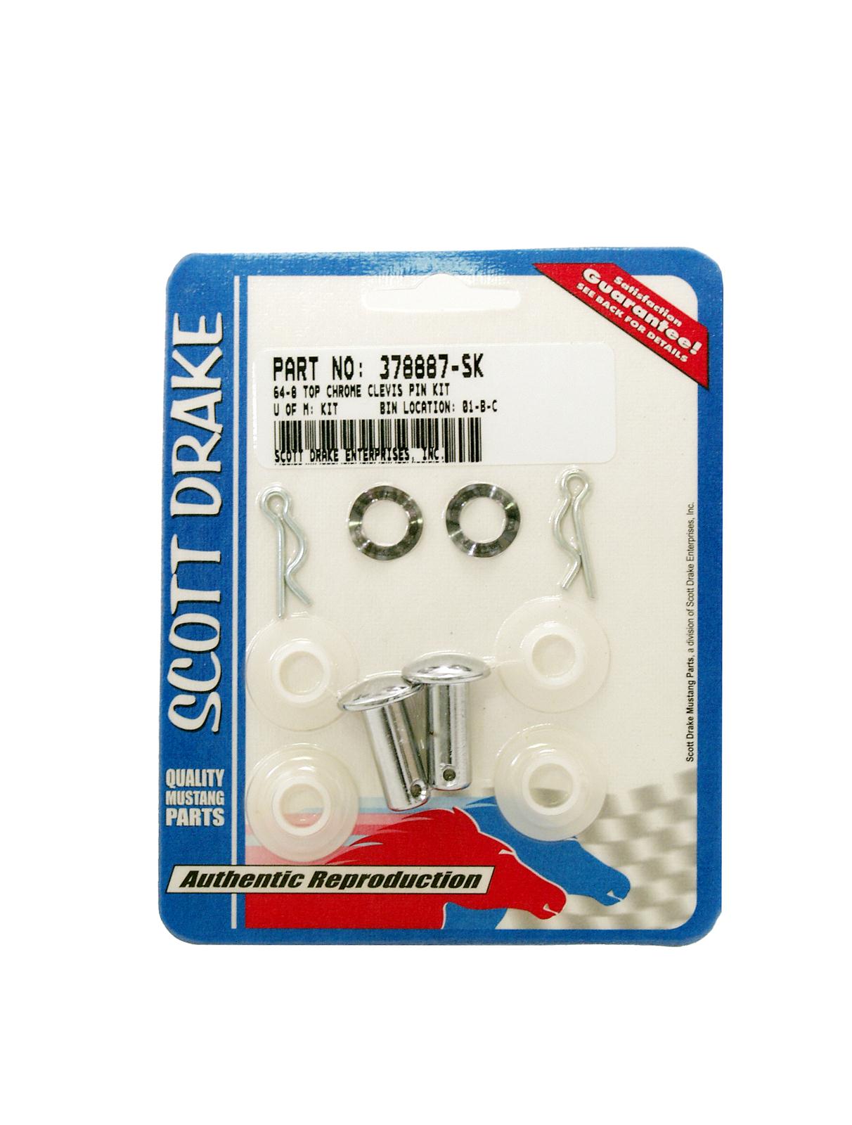 Scott Drake 378887-SK Scott Drake Convertible Top Components | Summit ...
