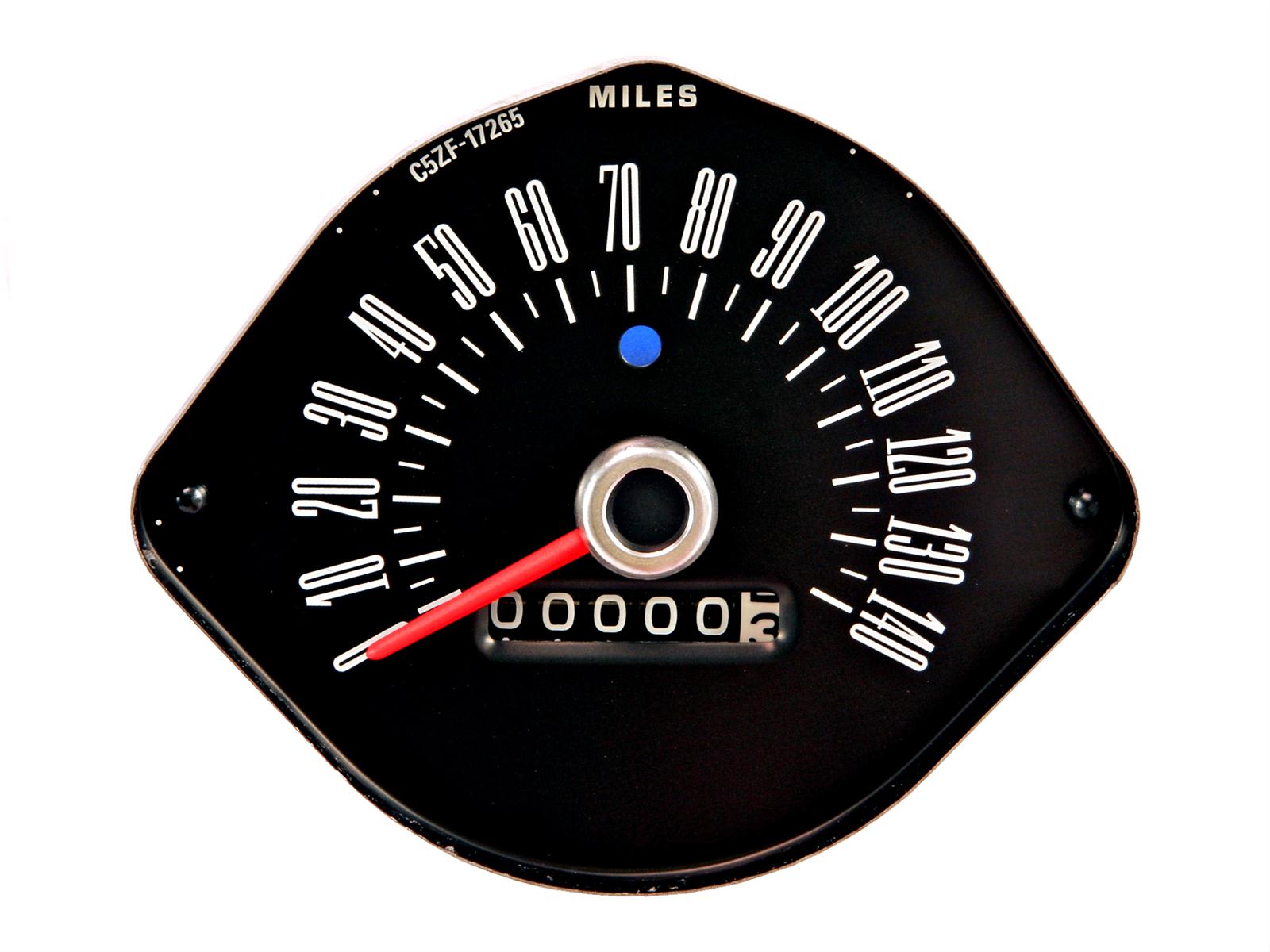 Scott Drake C5ZF-17265 Scott Drake Mustang Speedometer Gauges | Summit ...