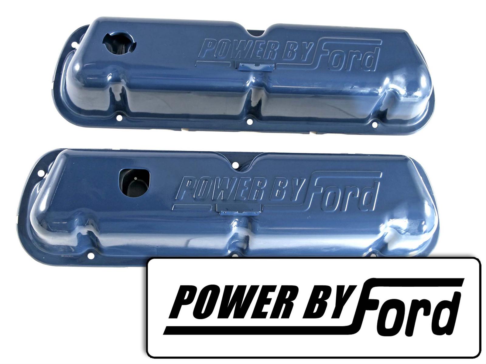 Scott Drake C8OZ-6A582-BL Scott Drake Original-Style Valve Covers ...