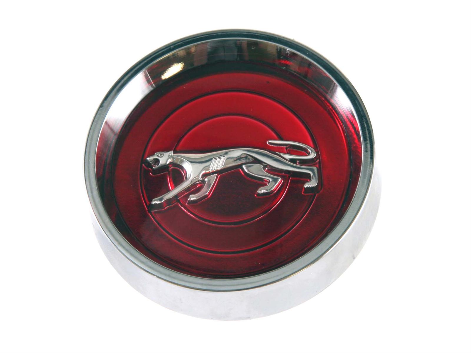 Scott Drake C9WY-1130-RED Scott Drake Hubcaps | Summit Racing