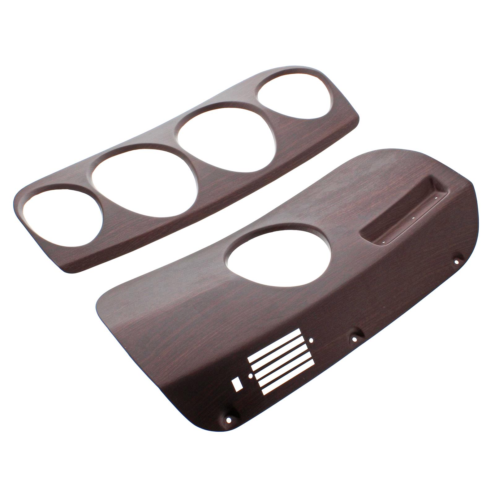 Scott Drake C9ZZ-10838-WMIK Scott Drake Woodgrain Vinyl Dash Inserts ...