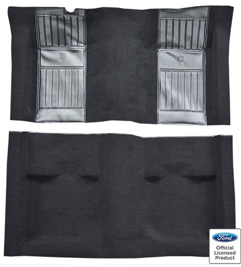 Scott Drake CAR71-M-BK-BK Scott Drake Mustang Replacement Carpet Sets ...