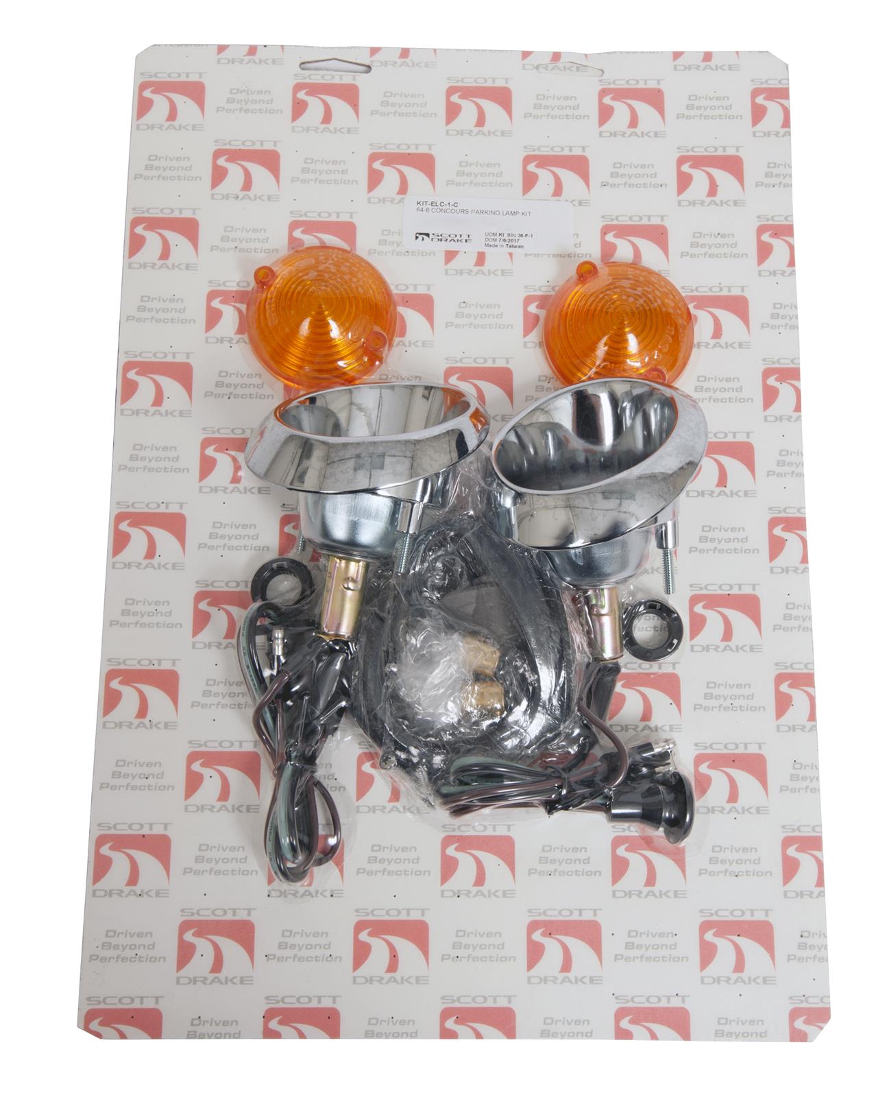 Scott Drake KIT-ELC-1-C Scott Drake Complete Parking Lamp Kits | Summit ...