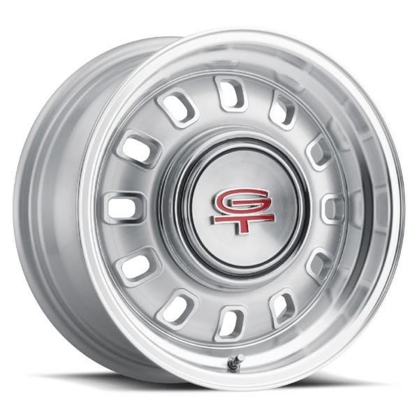 Scott Drake LW60-50744S Scott Drake LW60 Silver 12-Slot Alloy Wheels ...