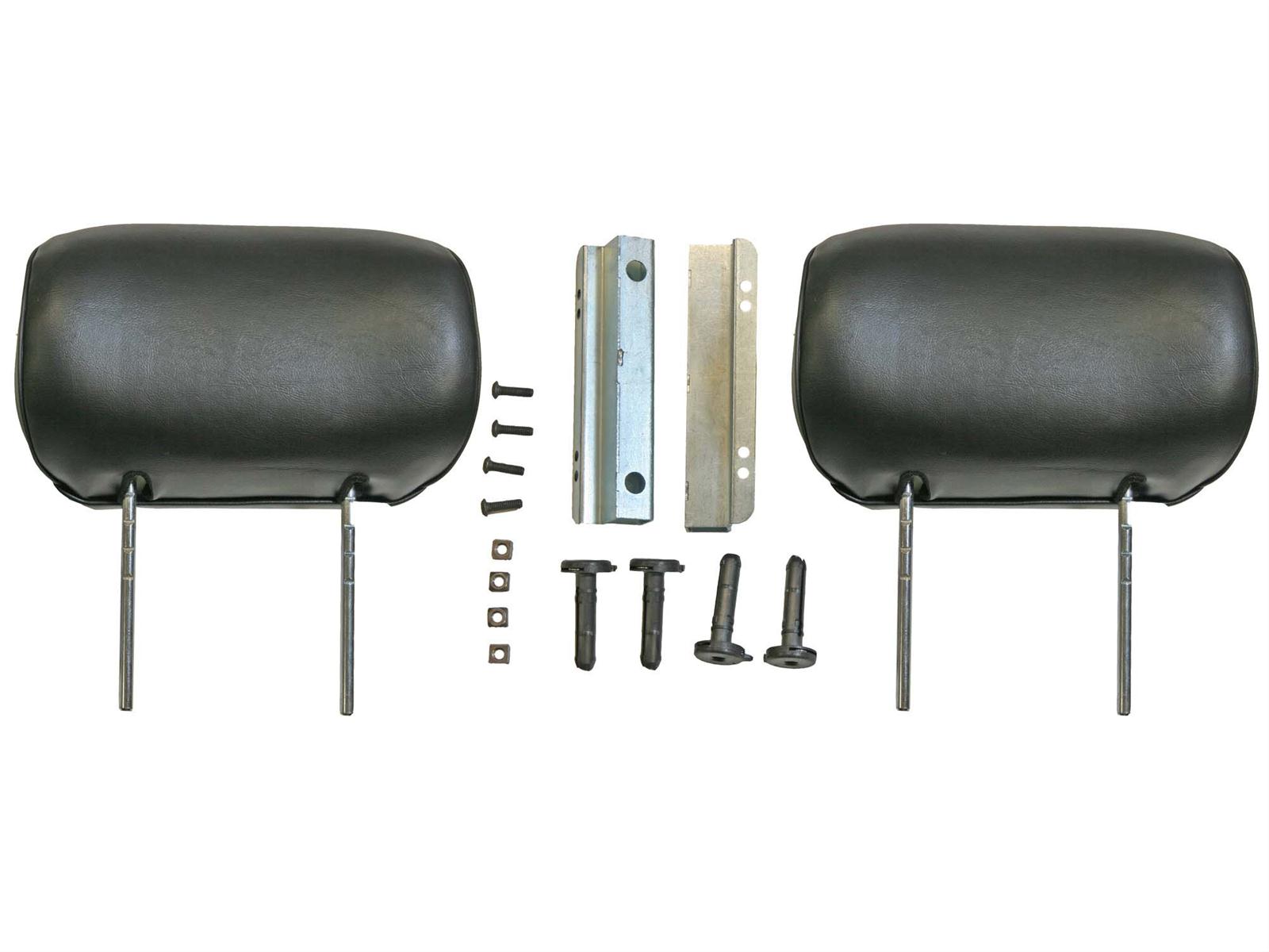 Scott Drake SS-HR-BK Scott Drake Headrests | Summit Racing