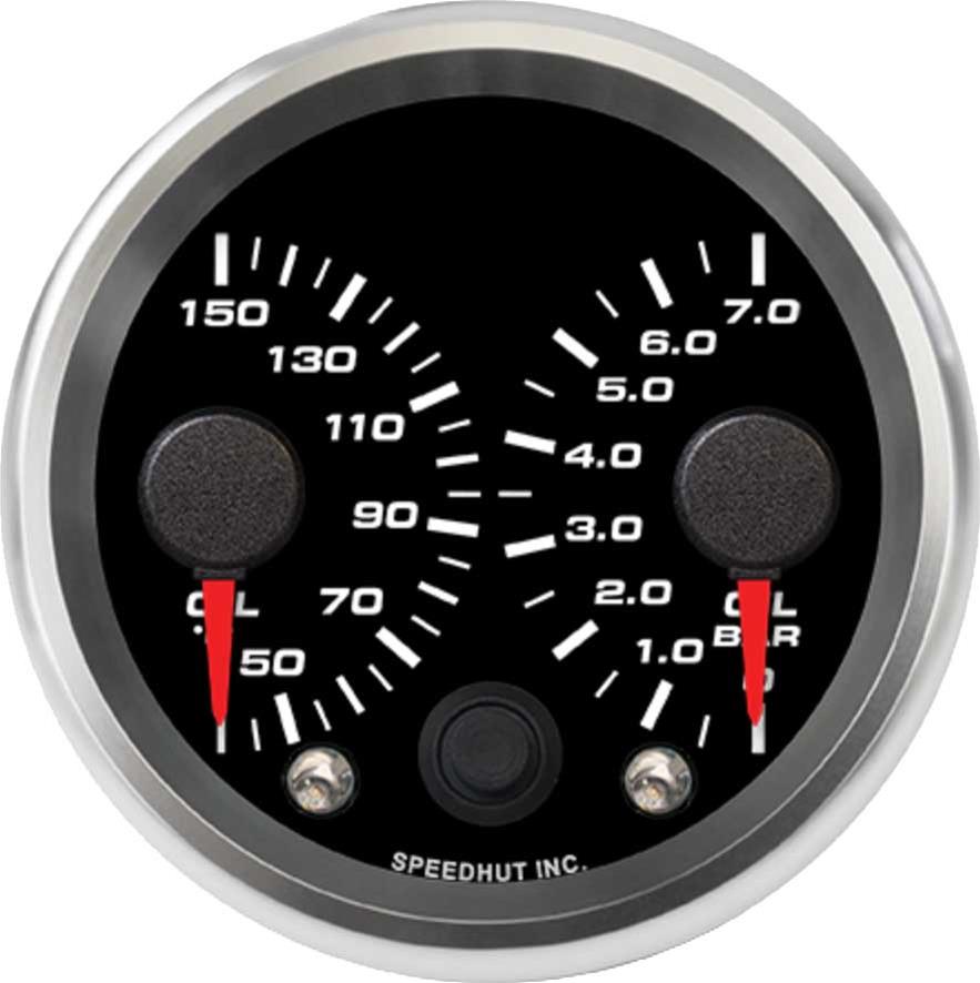 Speedhut R25-DG11-REV Speedhut Revolution Series Gauges | Summit Racing