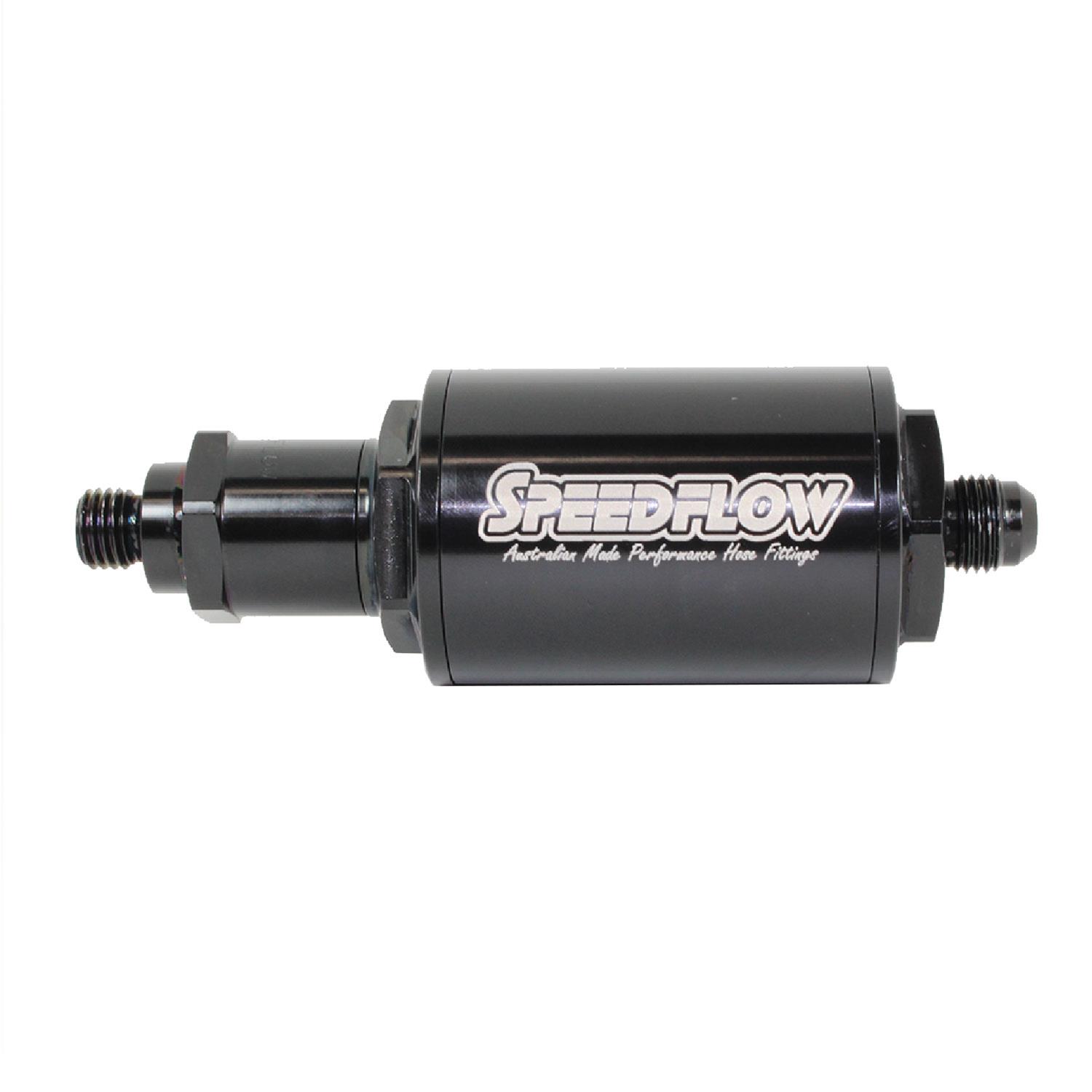 Speedflow USA 601-040-61206-BLK Speedflow Short Series AN Filters ...