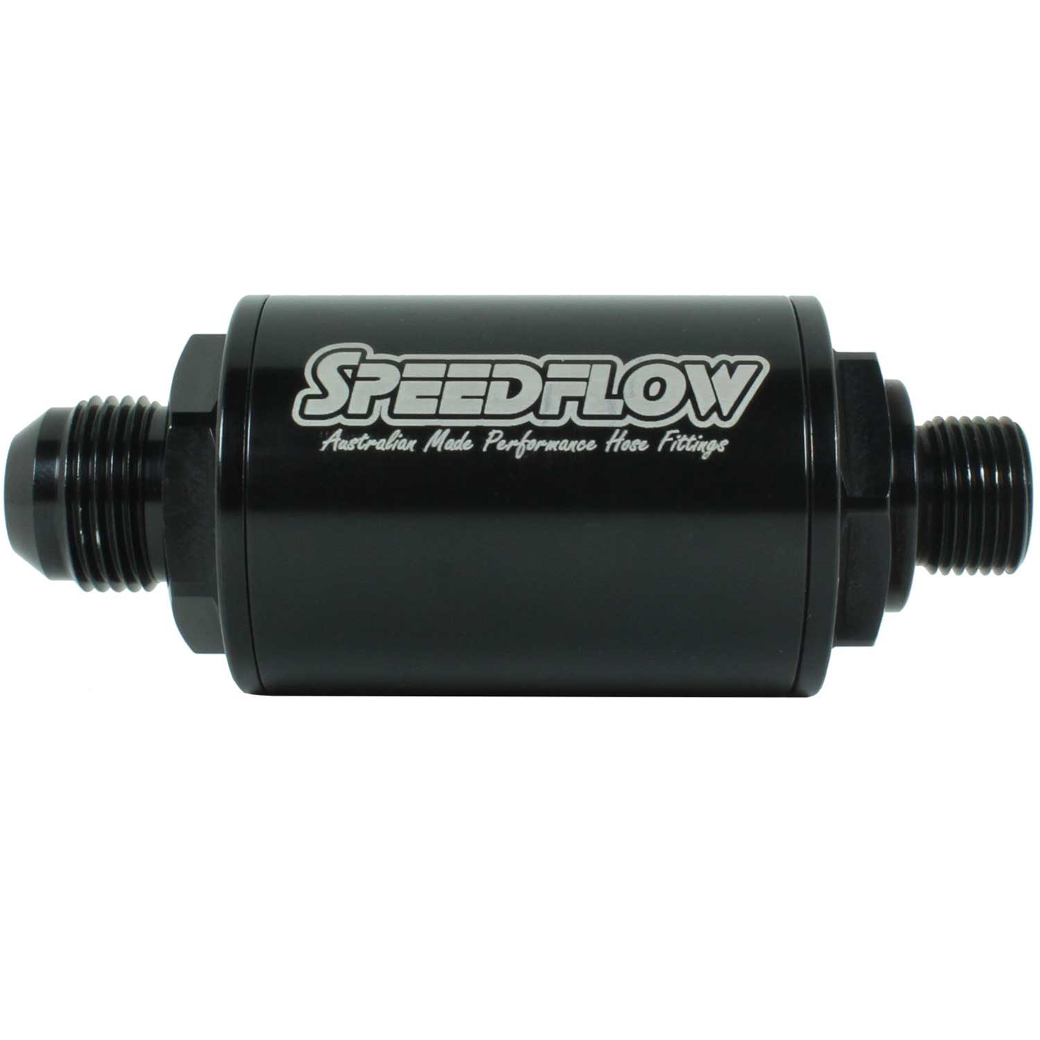 Speedflow USA 601-040-M1808-BLK Speedflow Short Series AN Filters ...