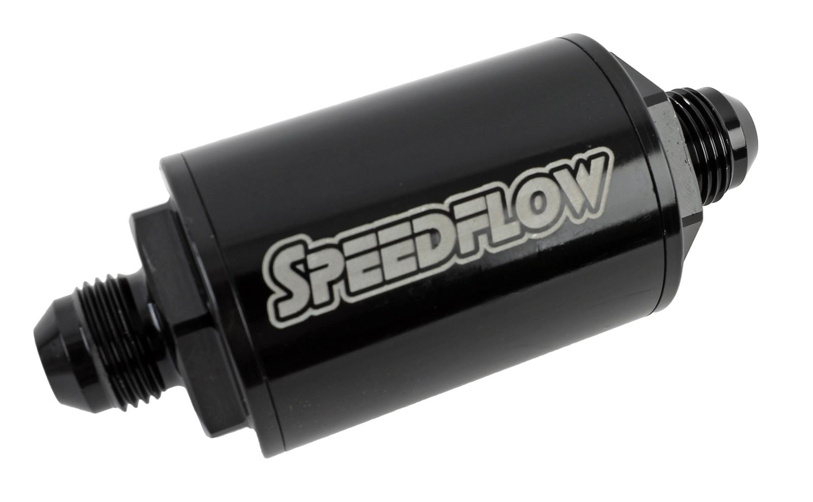 Speedflow USA 601-010-08-BLK Speedflow Short Series AN Filters | Summit ...