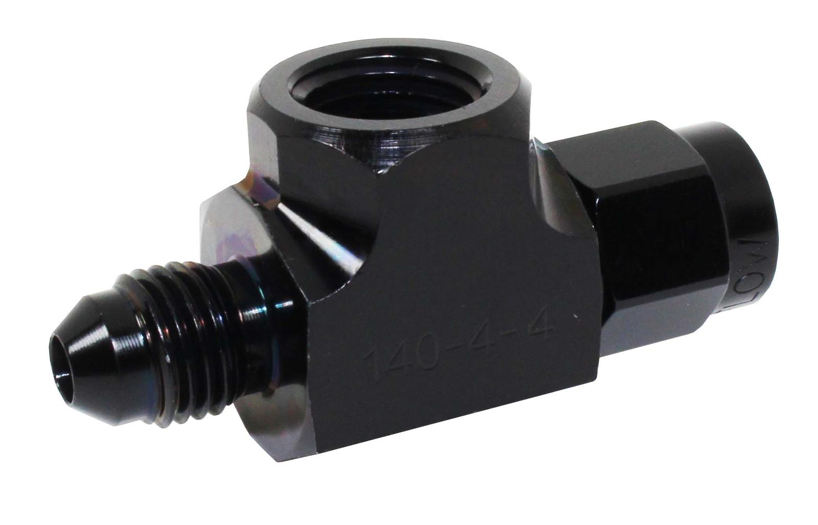 Speedflow USA 140-06-04-BLK Speedflow Coupler Fittings | Summit Racing