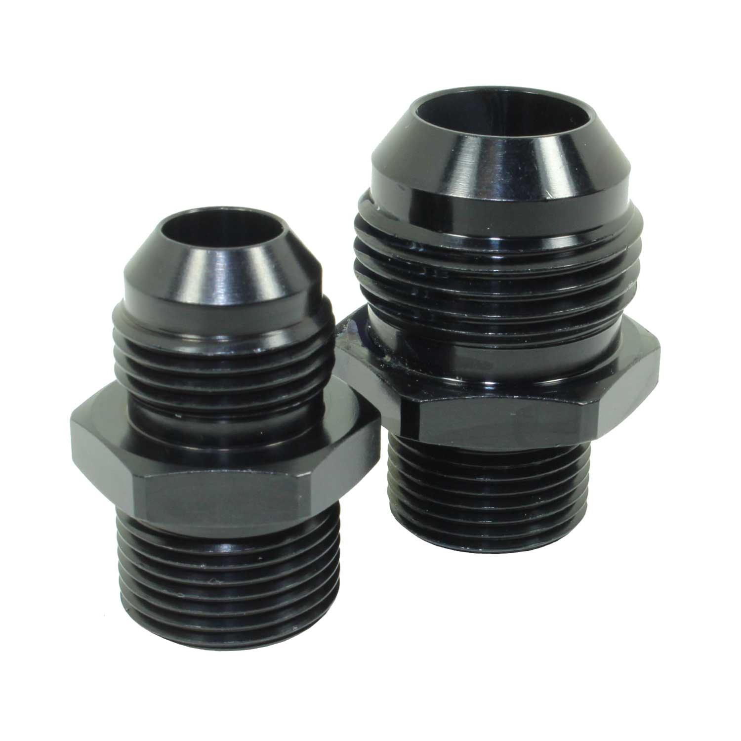 Speedflow USA 735-08-BLK Speedflow Adapter Fittings | Summit Racing