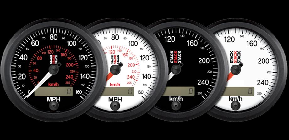 Stack Gauges ST3801 Stack Electric Speedometers | Summit Racing