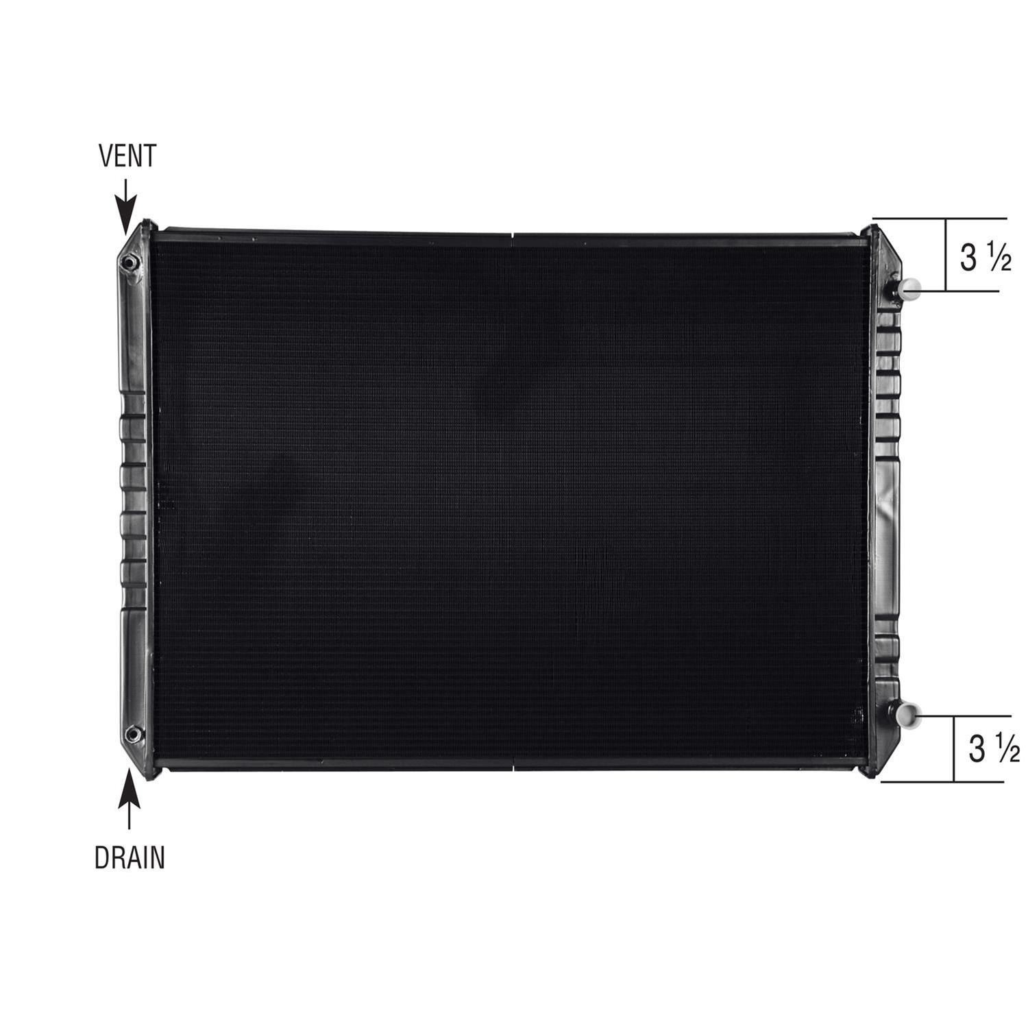 Spectra Premium 2001-1502 Spectra Premium Heavy-Duty Truck Radiators ...