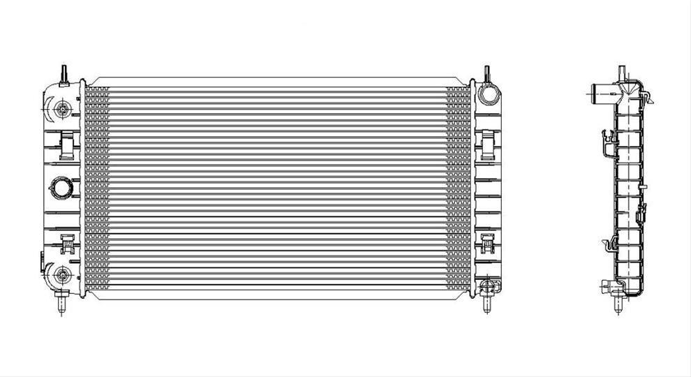 Sherman Parts SHE92864 Sherman Radiators | Summit Racing