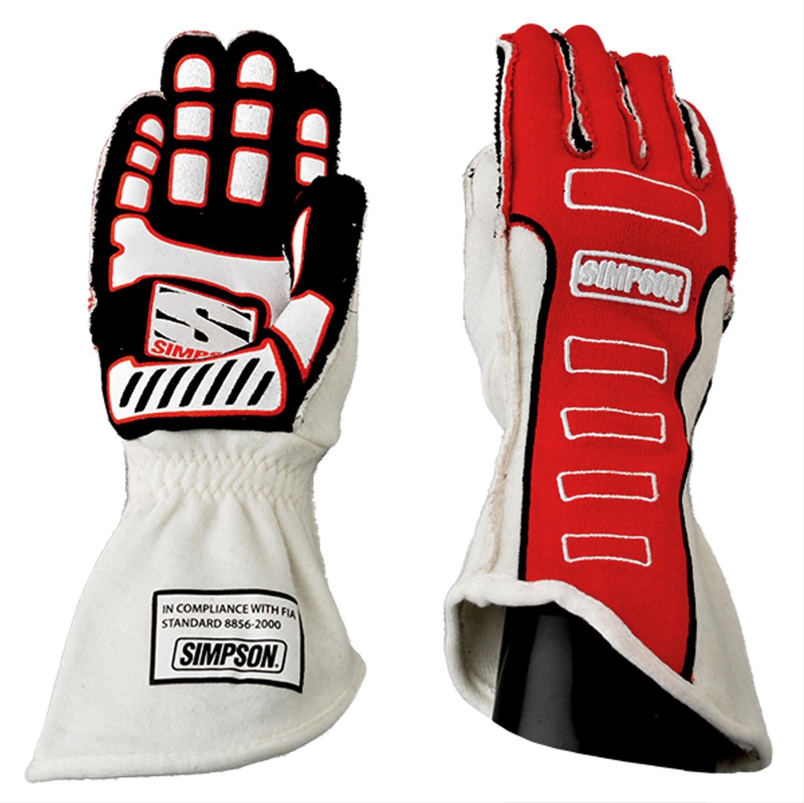 Simpson Racing 21300LR-O Simpson Competitor Racing Gloves | Summit Racing