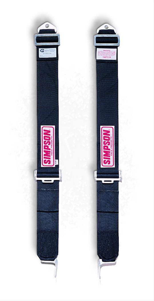 Simpson Racing 33009BK Simpson Shoulder Harnesses | Summit Racing
