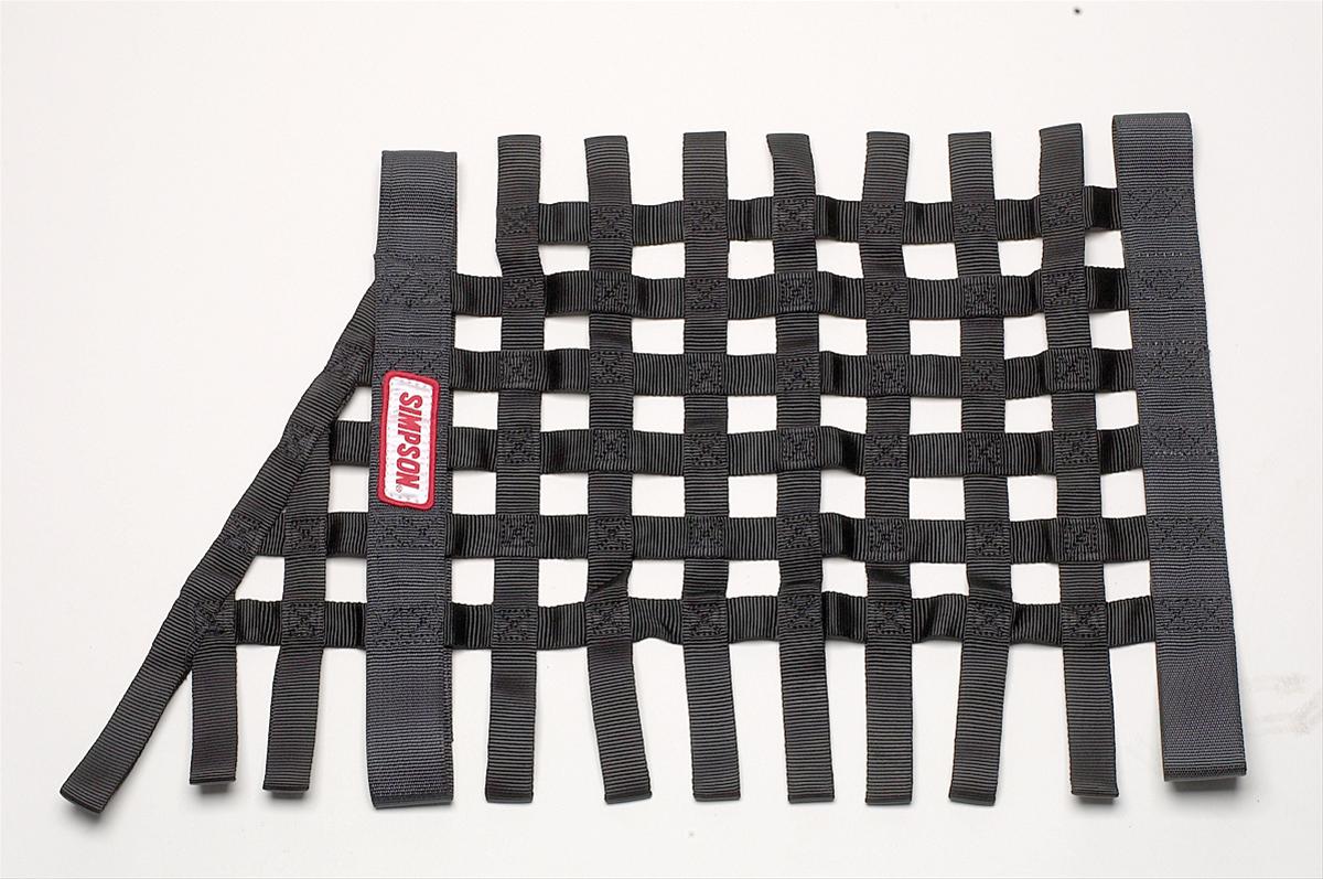 Simpson Racing 36004BK Simpson Window Nets | Summit Racing