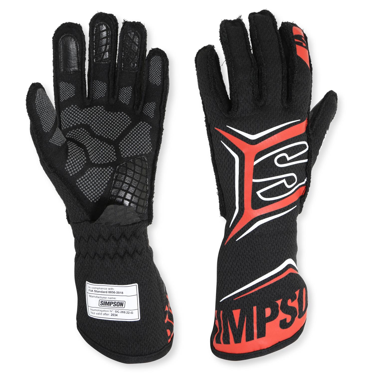 Simpson Racing MGSR Simpson Magnata Racing Gloves | Summit Racing