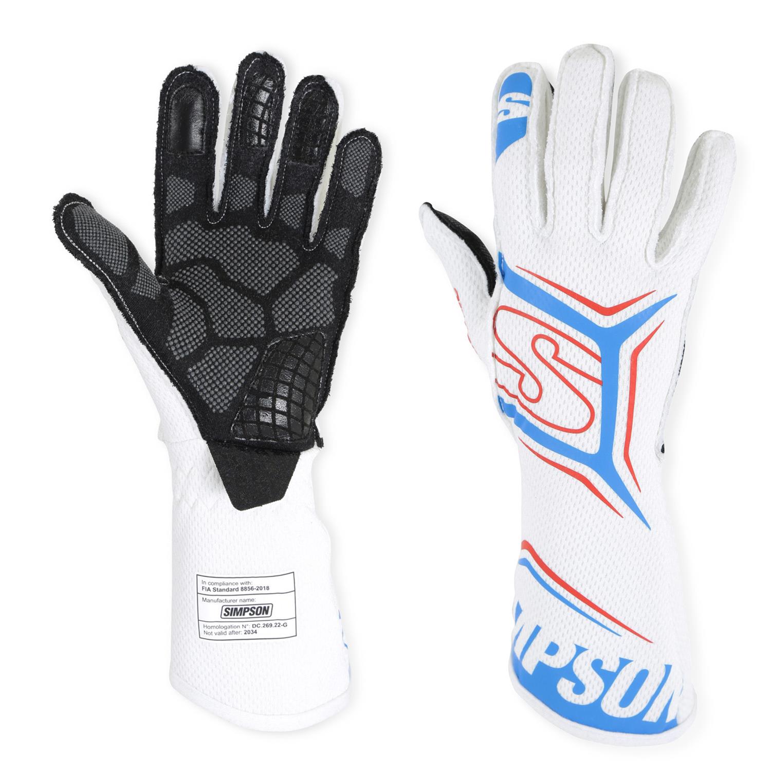 Simpson Racing MGSW Simpson Magnata Racing Gloves | Summit Racing
