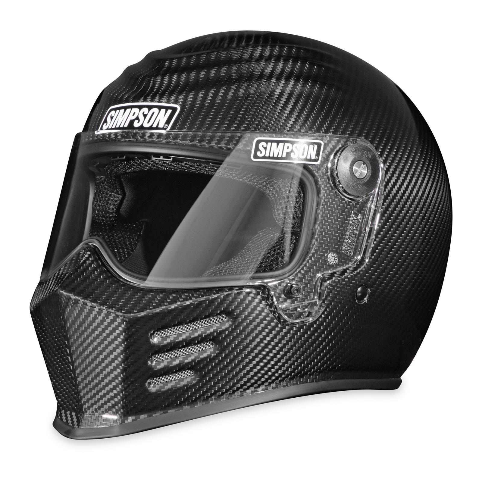 Simpson Racing OB3CMD Simpson Motorcycle Outlaw Bandit Carbon Fiber ...
