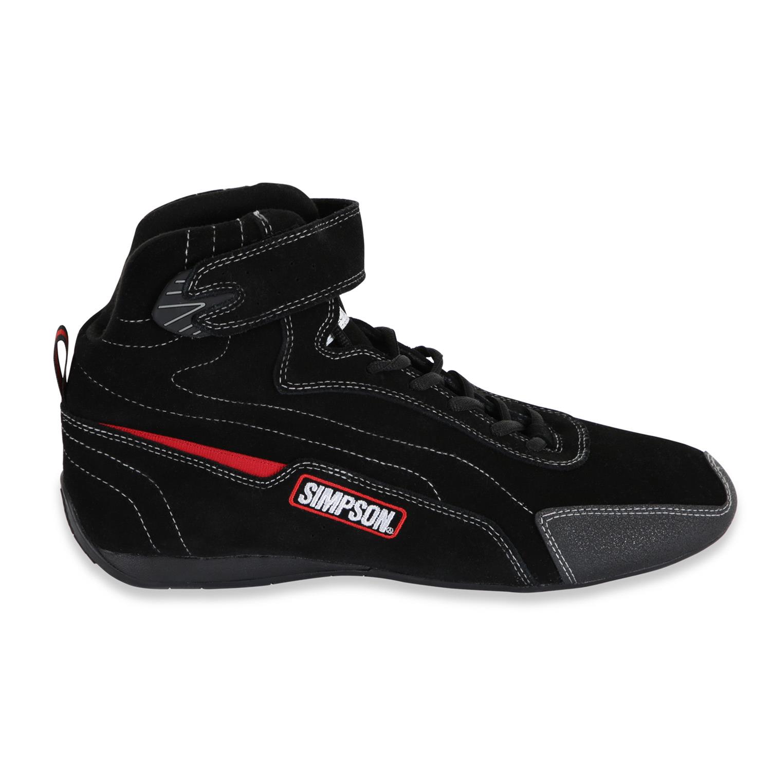 Simpson Racing TU950BK Simpson Racing Turbine Driving Shoes | Summit Racing