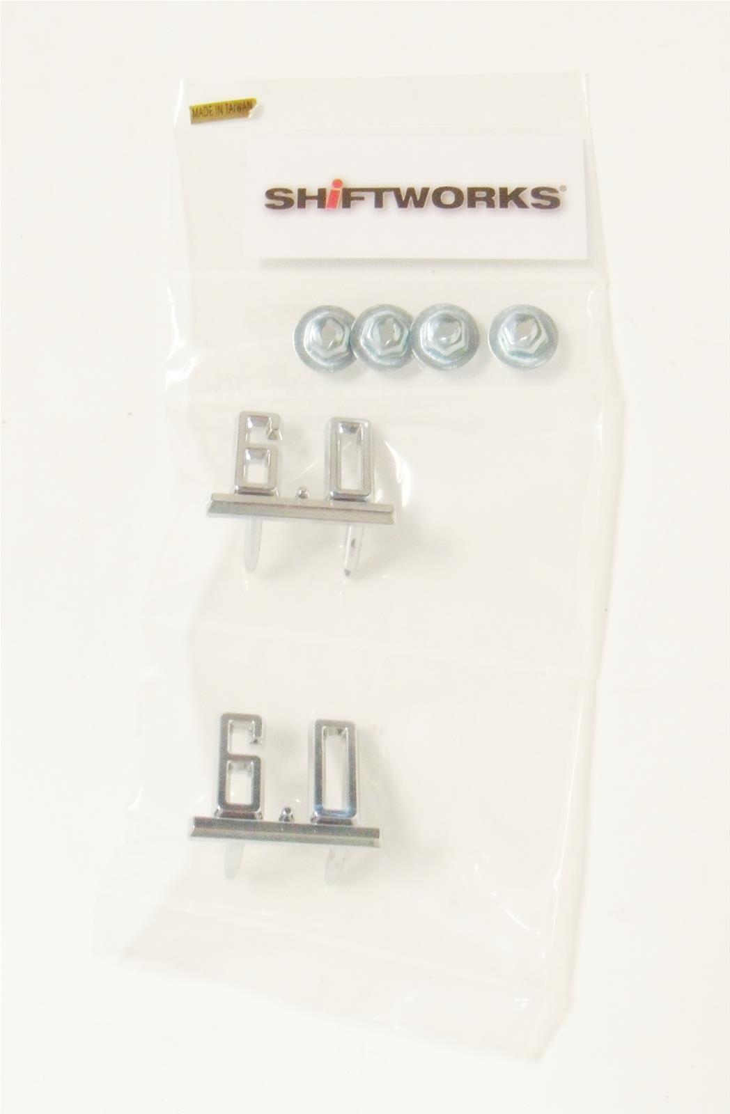 Shiftworks S902 Shiftworks LS Swap Fender Emblems | Summit Racing