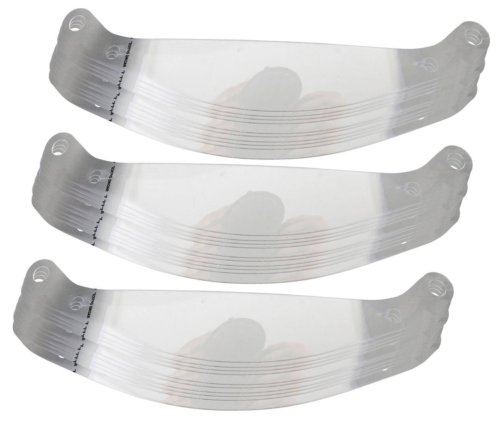 Stilo 10259C Stilo Helmet Visor Laminated Tear-offs | Summit Racing