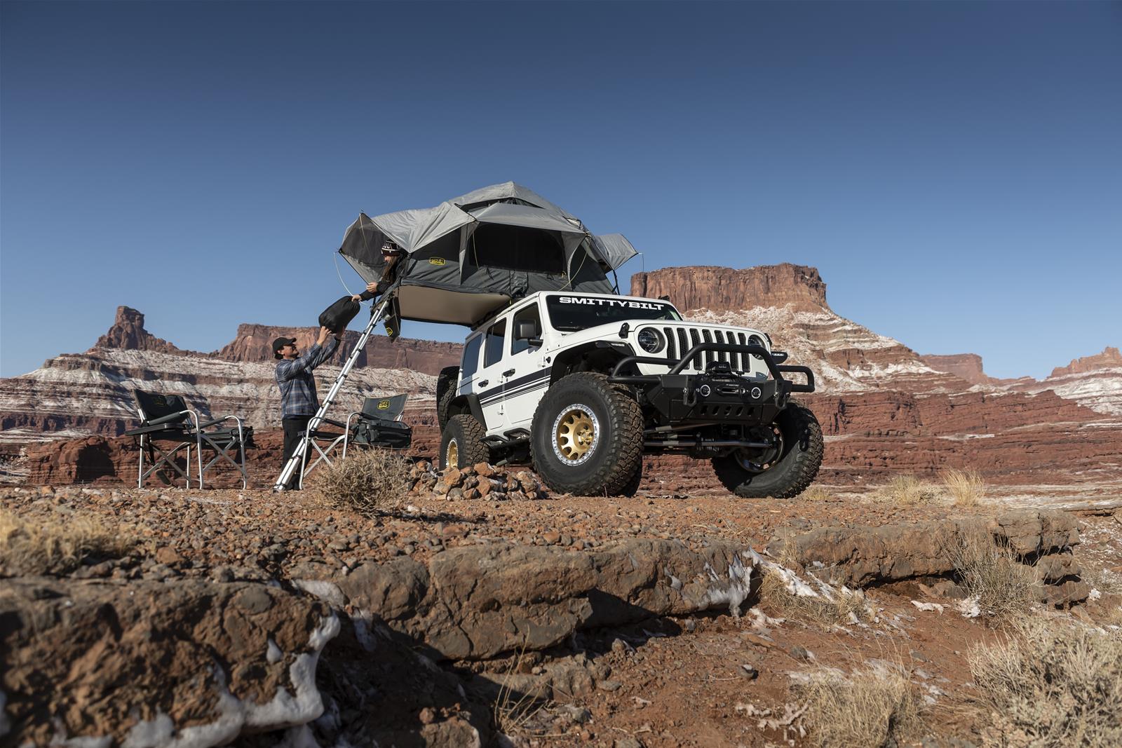 Smittybilt SB2583 Smittybilt Overlander Gen 2 Rooftop Tents | Summit Racing