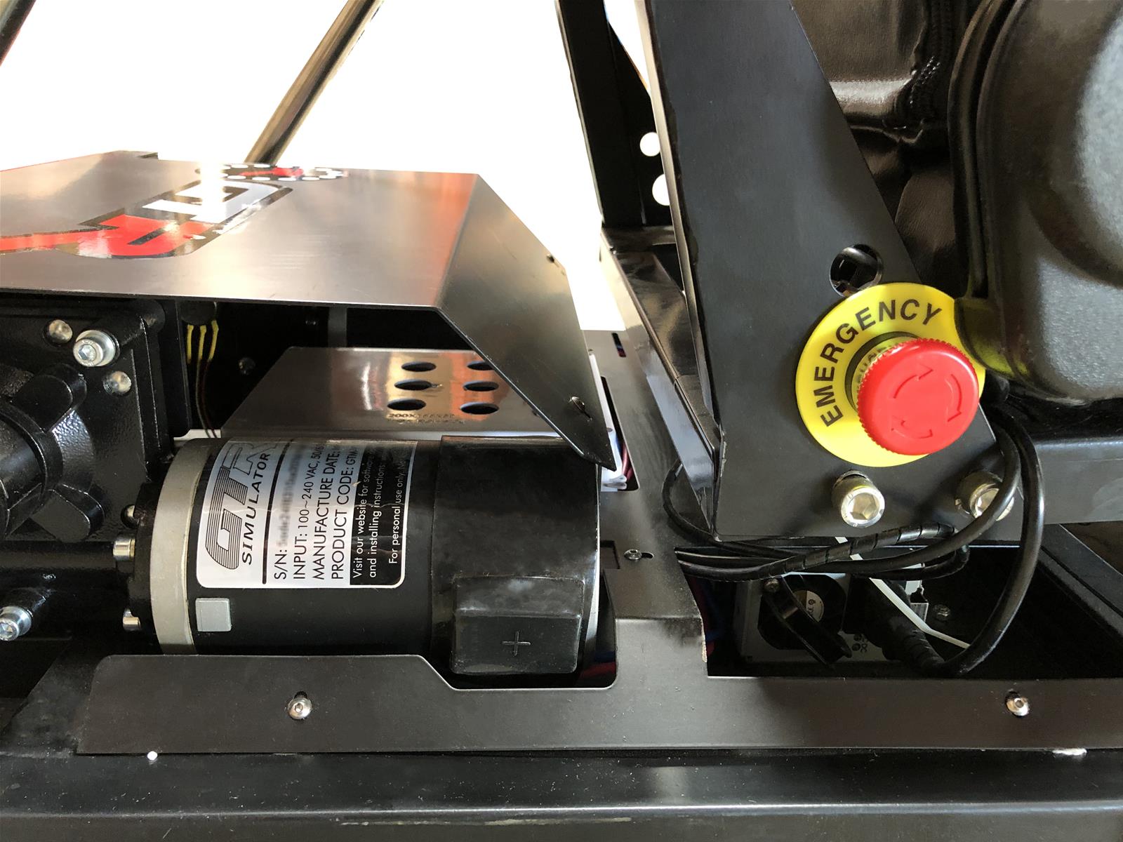 GTR Simulator GTA-BLK-S105L-BK GTR Simulator GTA Racing Cockpits ...