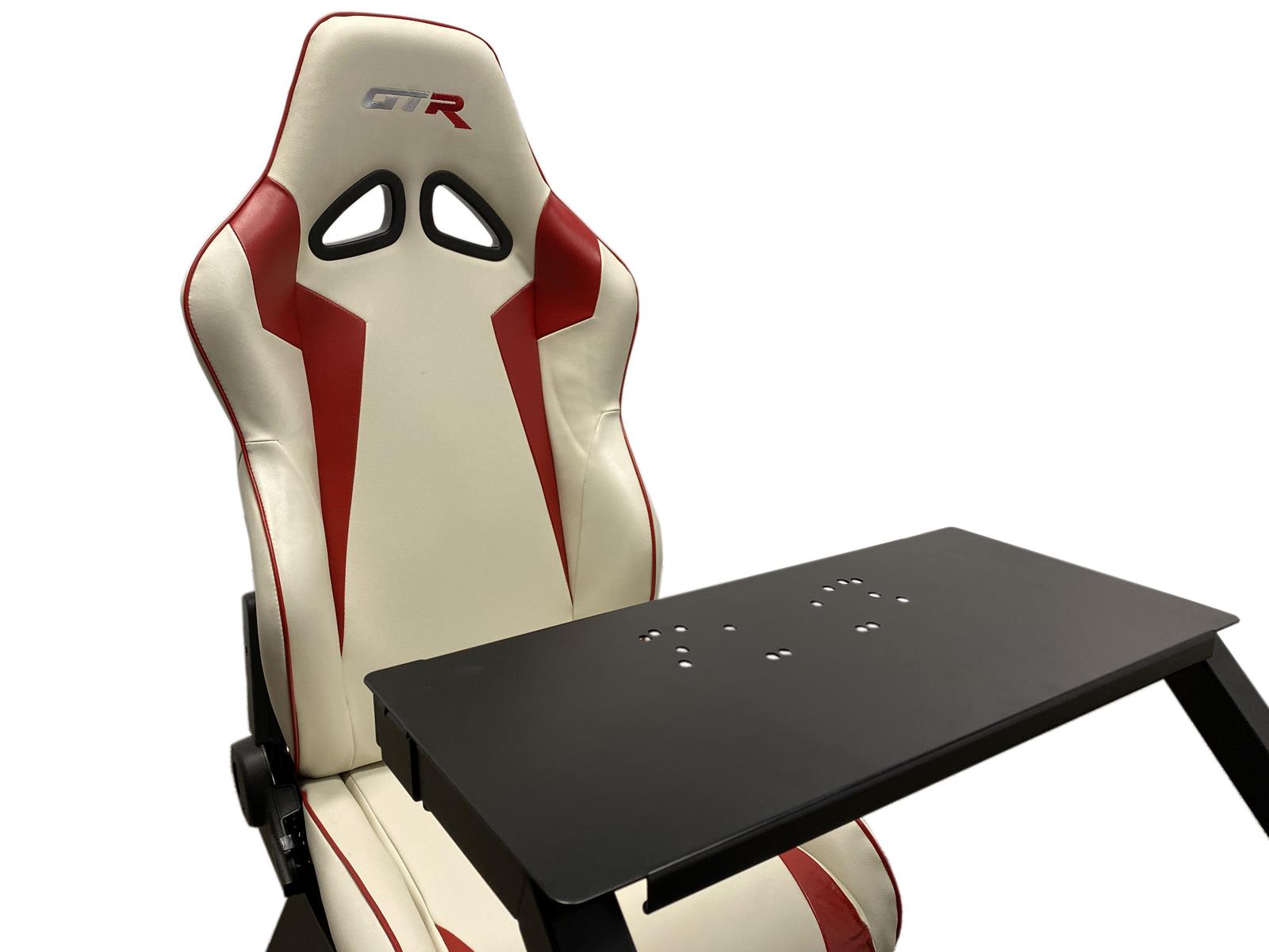 GTR Simulator GTA-BLK-S105L-WHTRD GTR Simulator GTA Racing Cockpits ...