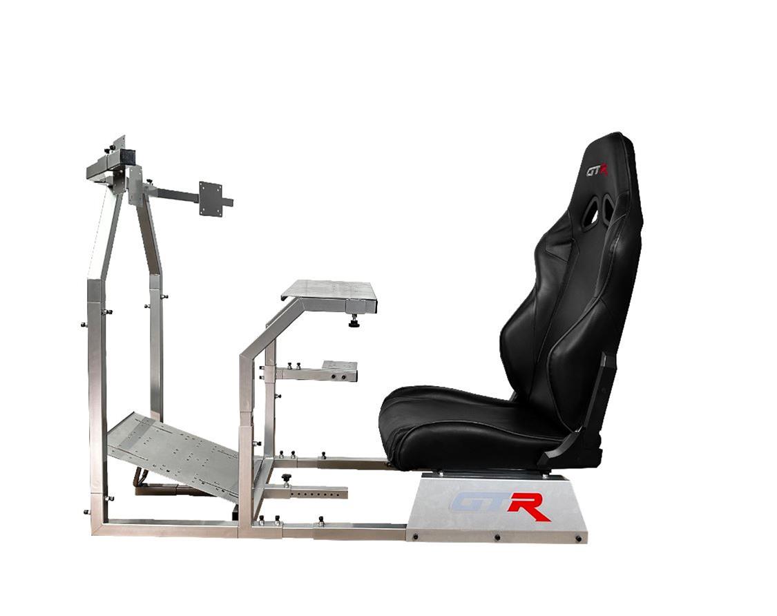 GTR Simulator GTA-F-LG-S-S105L-BK GTR Simulator GTA Racing Cockpits ...