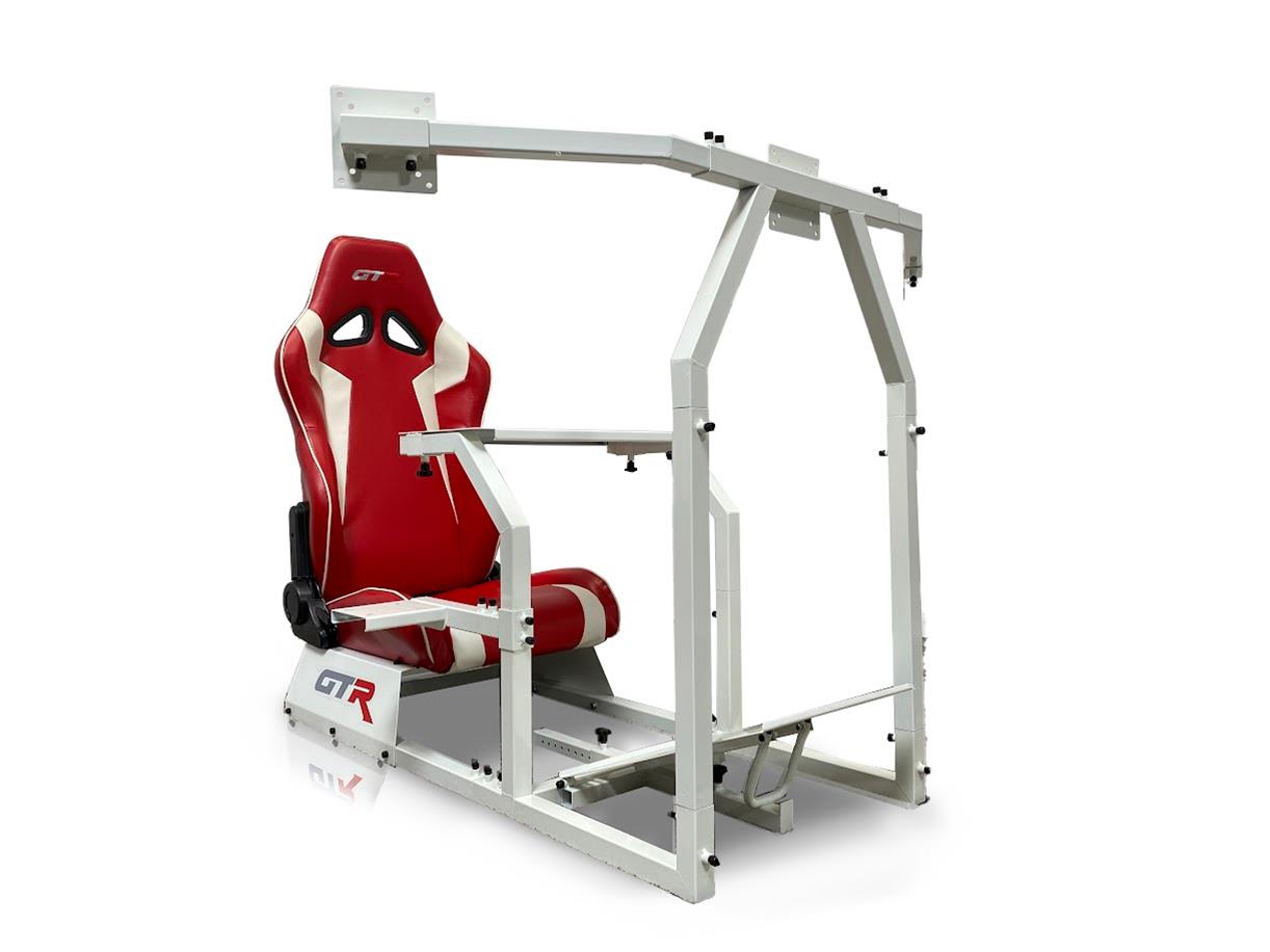 GTR Simulator GTA-F-WHT-S105L-RDWHT