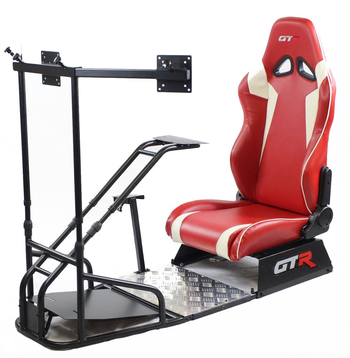 GTR Simulator GTSF-BLK-S105L-RDWHT