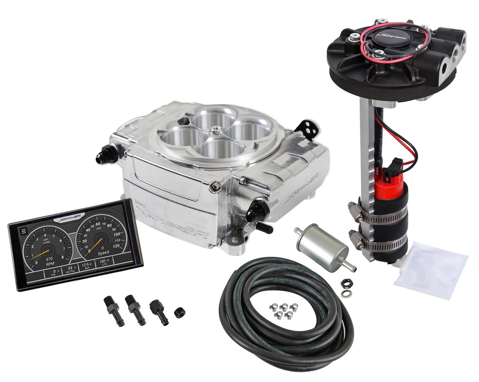 Holley Sniper 550-510-5XR Holley Sniper 2 EFI 650 HP Return-Type Fuel ...