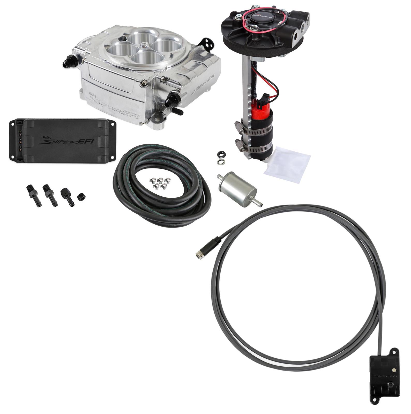 Holley Sniper 550-510-BPR Holley Sniper 2 EFI 650 HP Return-Type Fuel ...