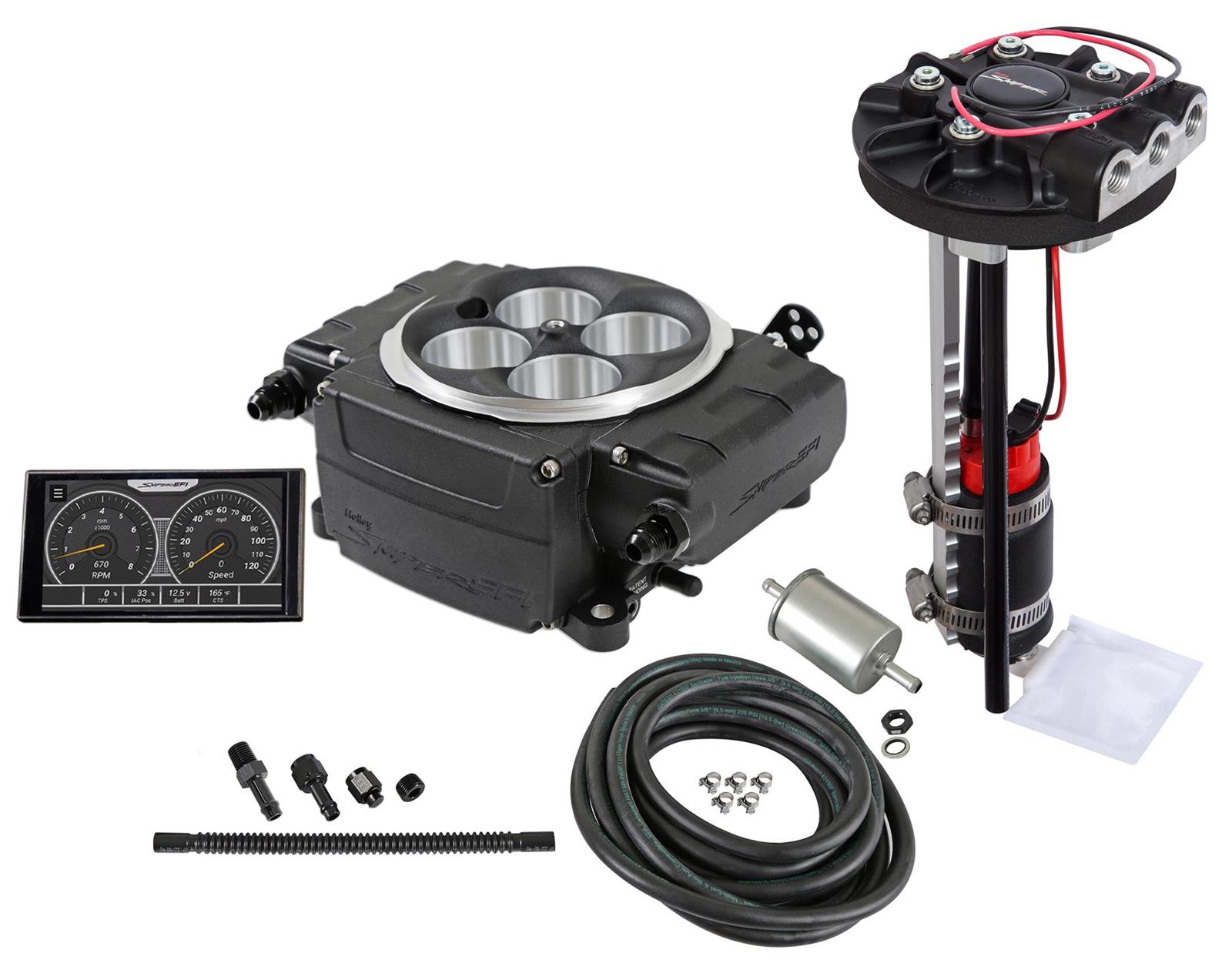Holley Sniper 550-511-5XD Holley Sniper 2 EFI 650 HP Returnless Fuel ...