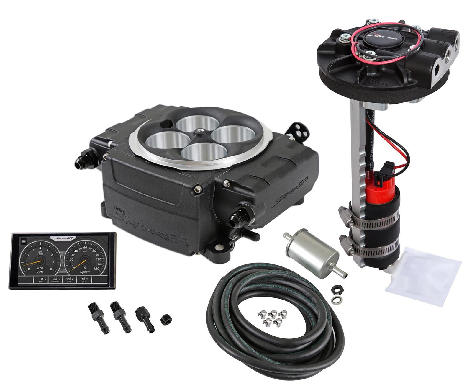 Holley Sniper 550-511-5XR Holley Sniper 2 EFI 650 HP Return-Type Fuel ...