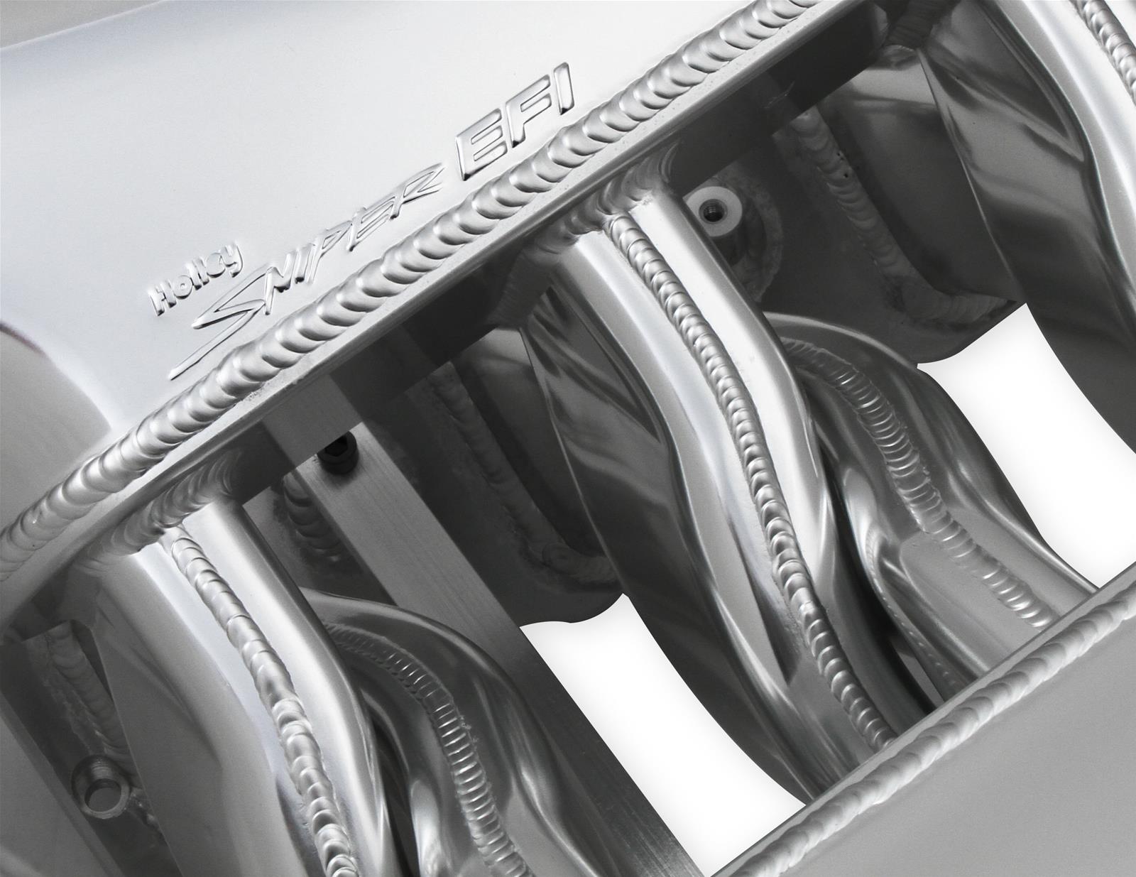 Holley Sniper 822201 Holley Sniper Fabricated Dual Plenum Intake ...