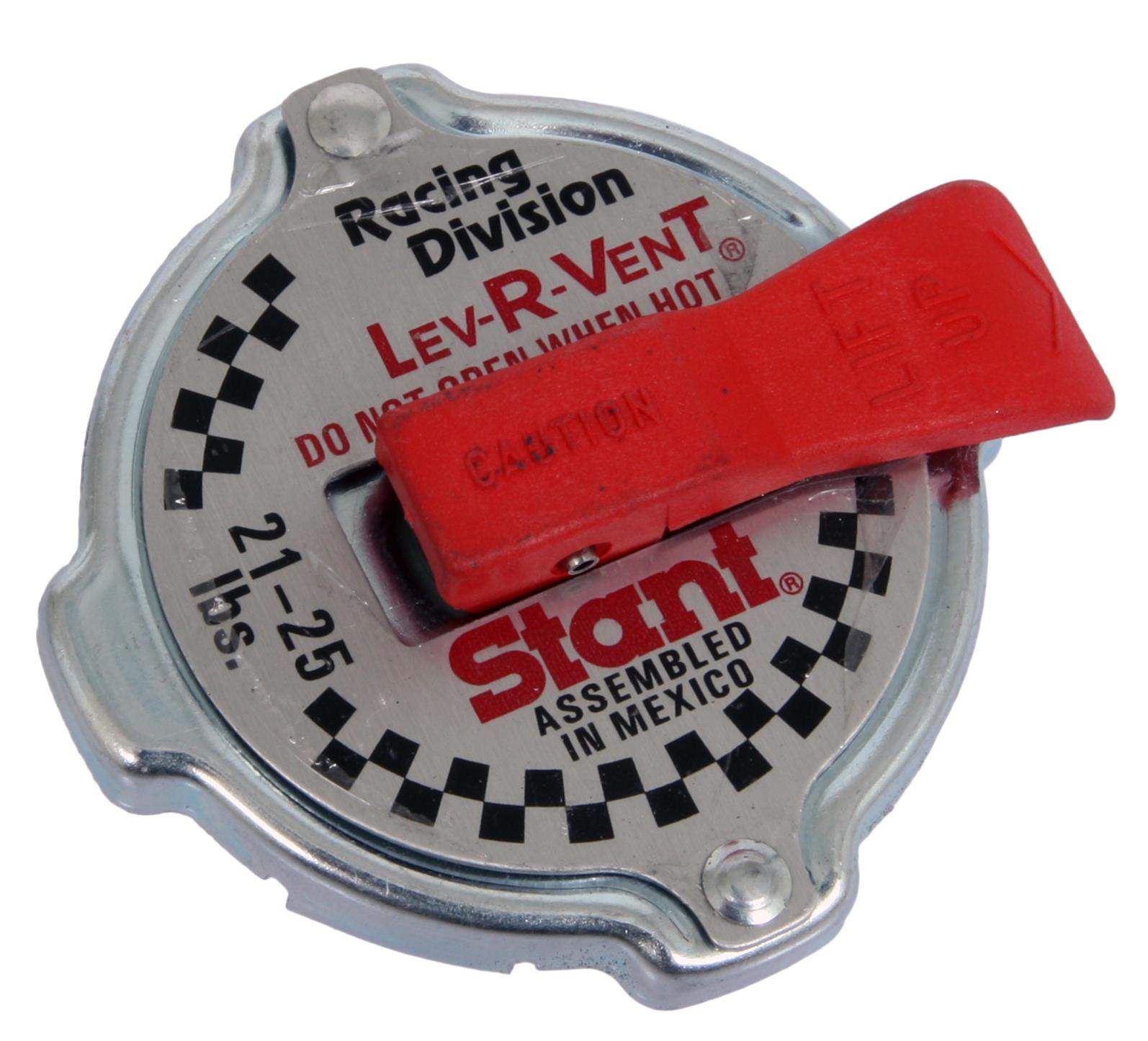 MotoRad ST207 MotoRad Lev-R-Vent Radiator Caps | Summit Racing