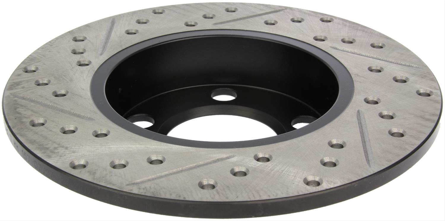 StopTech 127.33057L StopTech Drilled and Slotted Brake Rotors | Summit ...