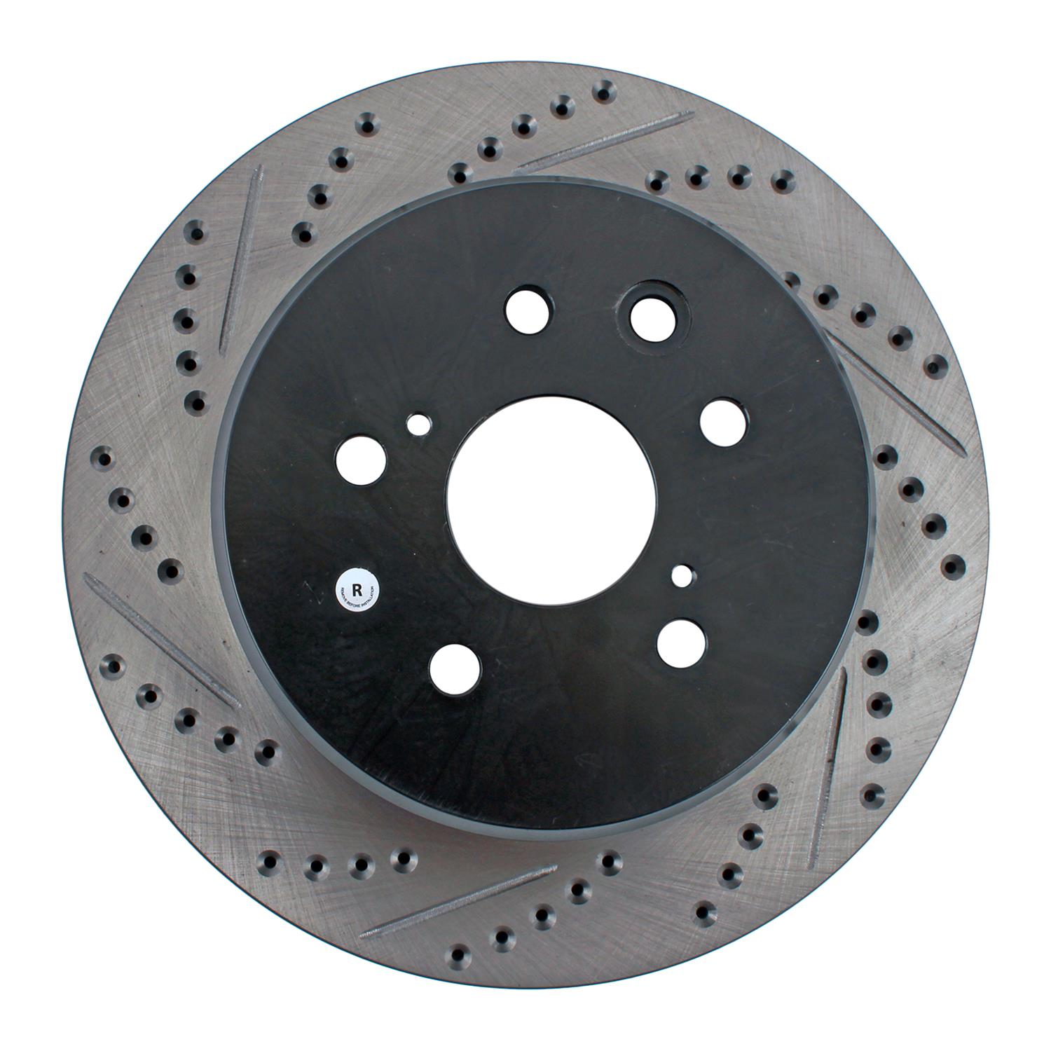 StopTech 127.44189R StopTech Drilled and Slotted Brake Rotors | Summit ...