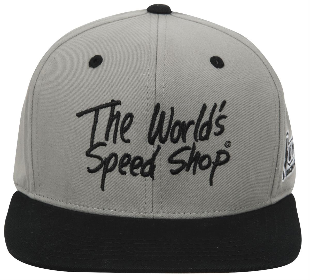 Summit Racing CU4817 The World's Speed Shop Flat Bill Hat | Summit Racing