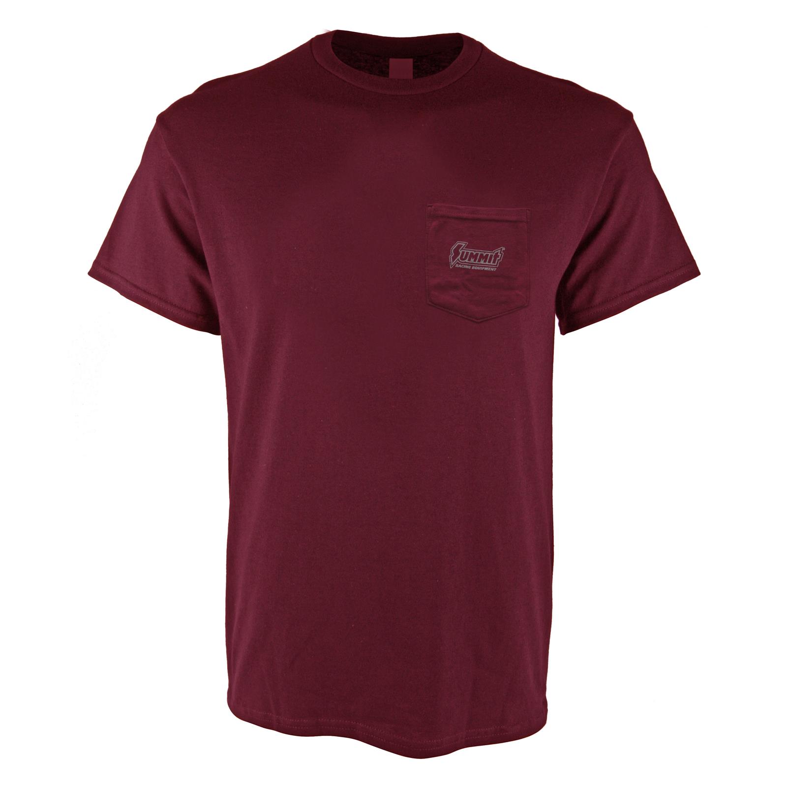 Summit Racing CU7477M-MD Summit Racing Equipment® Classic Logo Pocket T ...