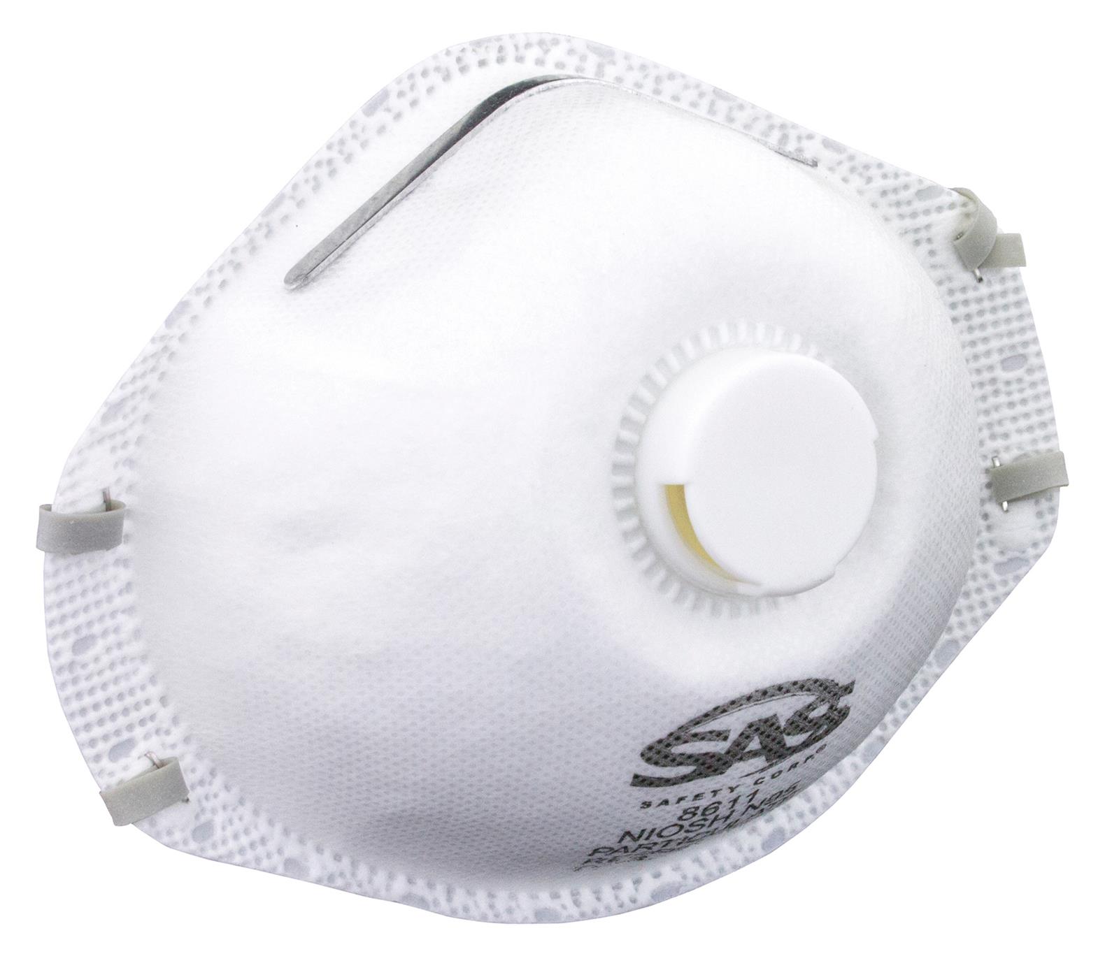 SAS Safety Corp SAS-8611 SAS Safety Corp. N95 Valved Particulate ...