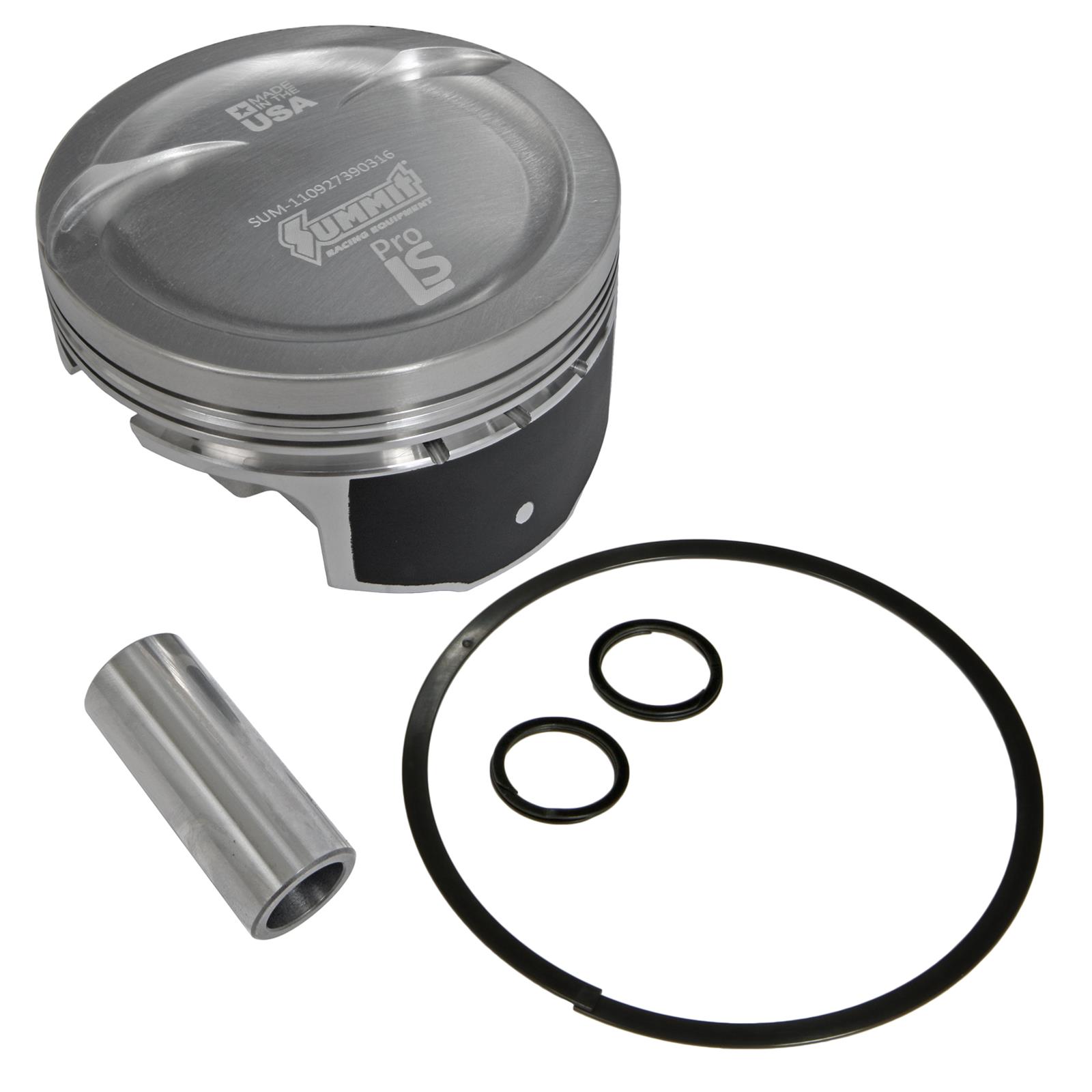 Summit Racing SUM-110S27390316 Summit Racing™ Pro LS Forged Pistons ...