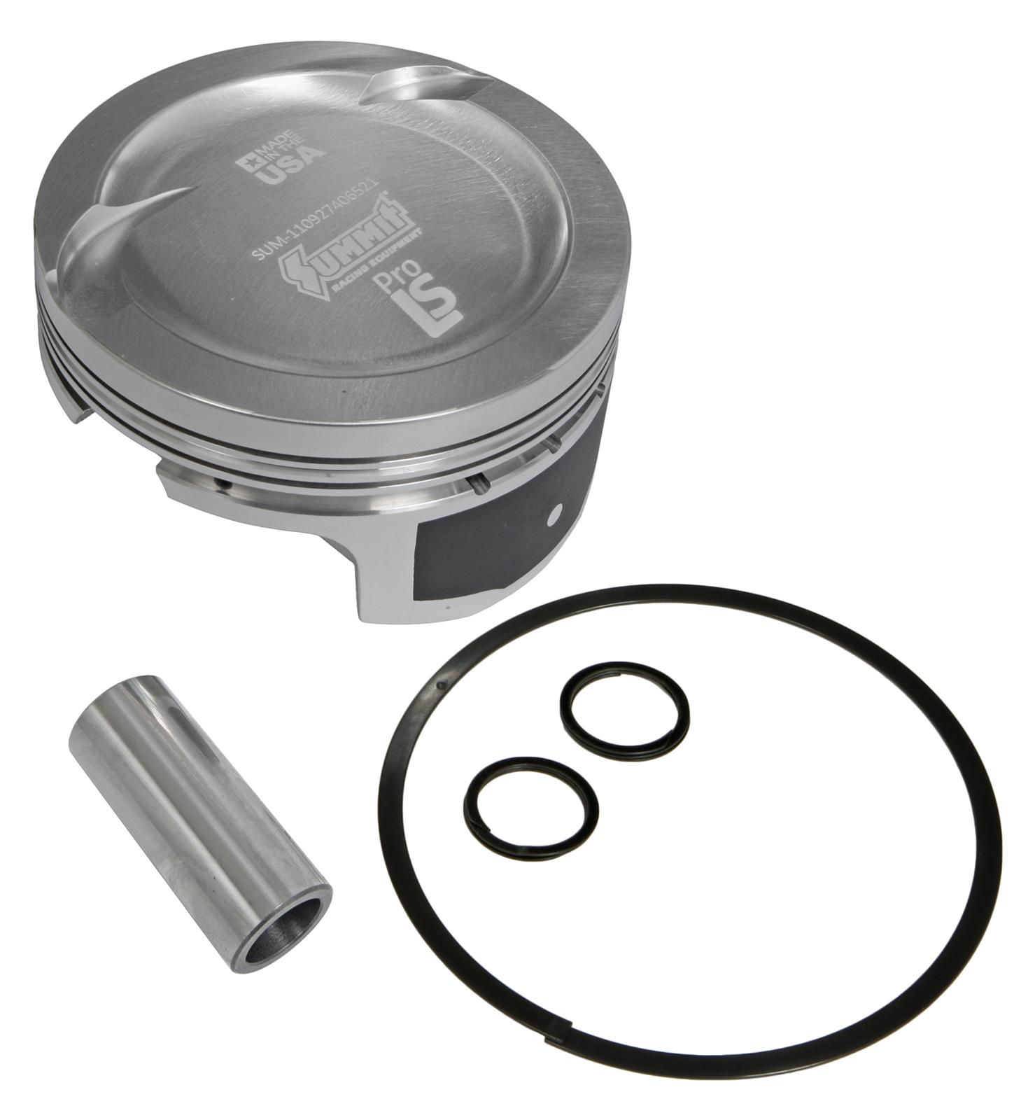 Summit Racing SUM-110S27406521 Summit Racing™ Pro LS Forged Pistons ...