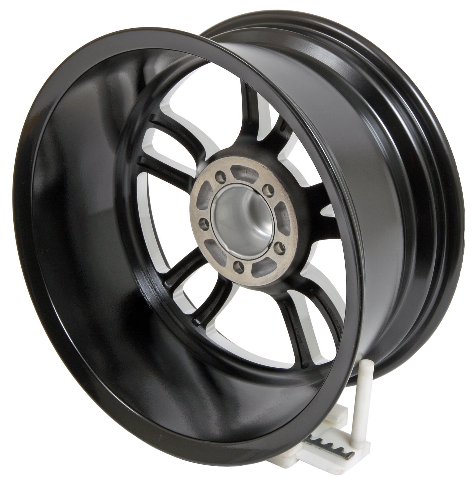 Summit Racing SUM-149B-786525 Summit Racing™ Venom Black Milled Wheels ...