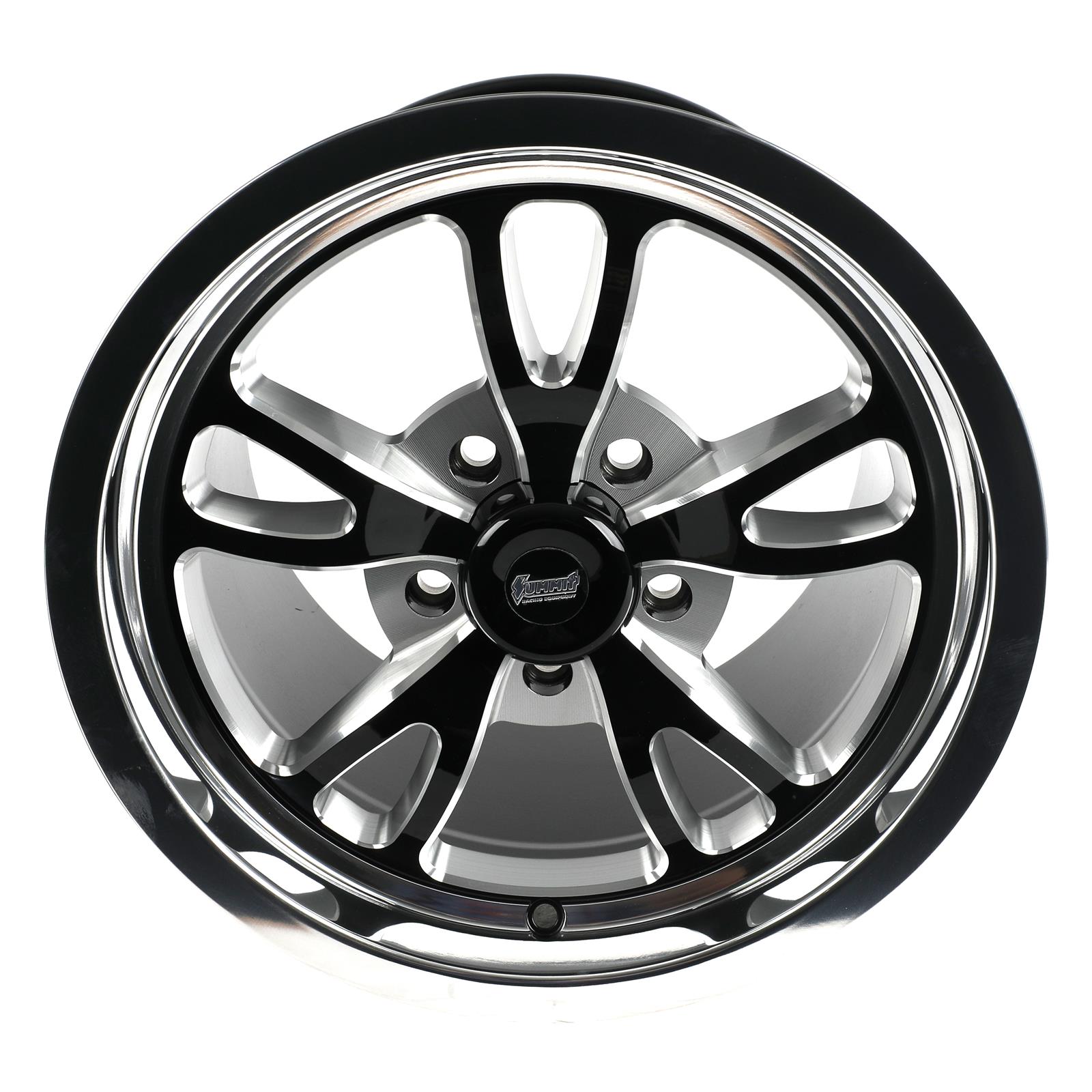 Summit Racing SUM-149P-516551 Summit Racing™ Venom Black Milled ...